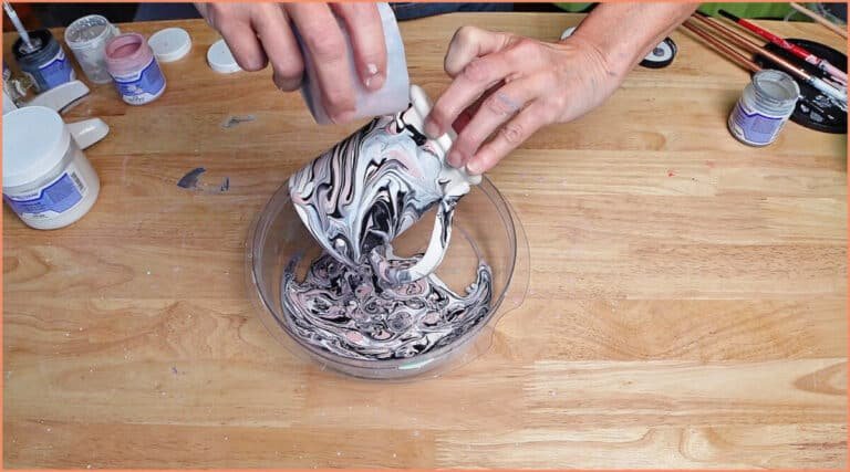 Underglazing With Split Cups For A Marbling Effect – A Step-by-Step ...