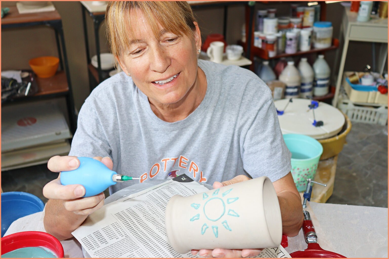 How To Use Underglaze - Pottery Crafters